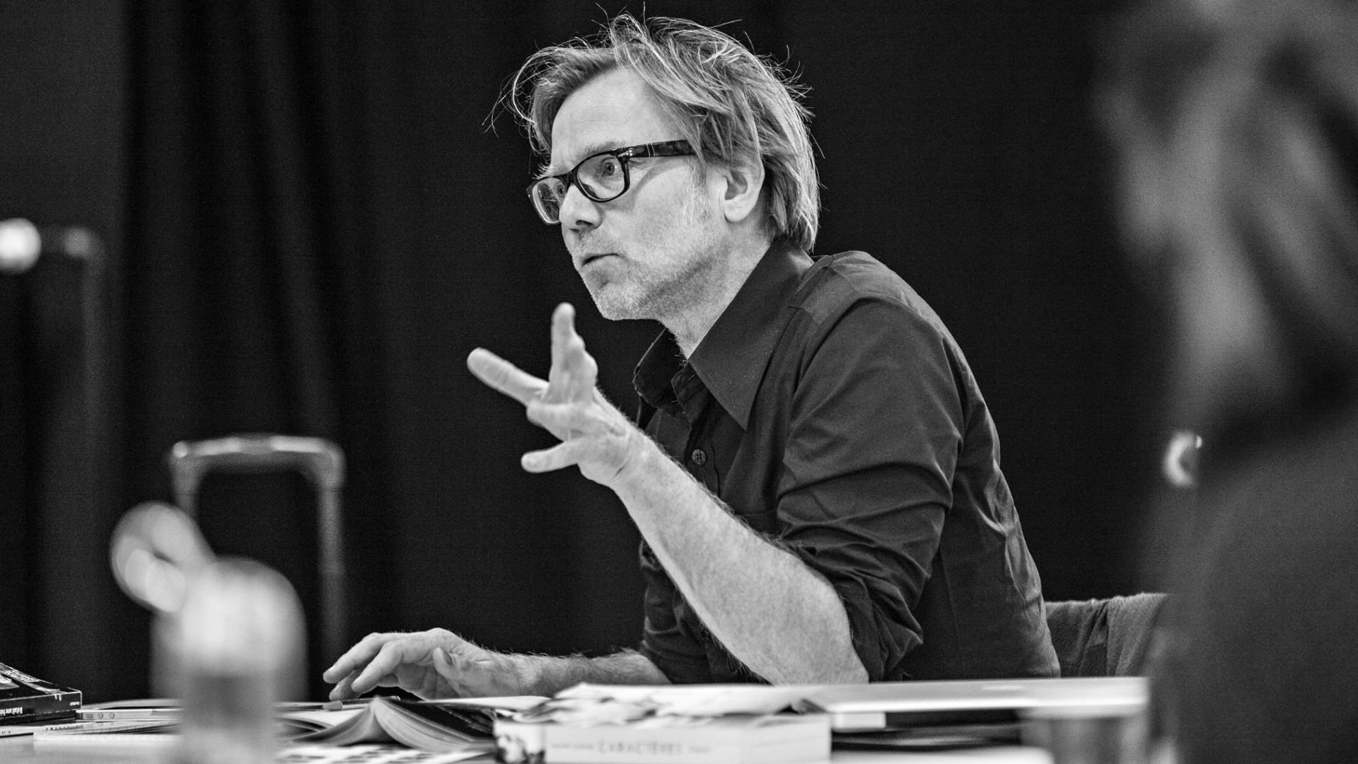 Mathieu Bauer et Sylvain Cartigny - répétitions de "donnez-moi une ...